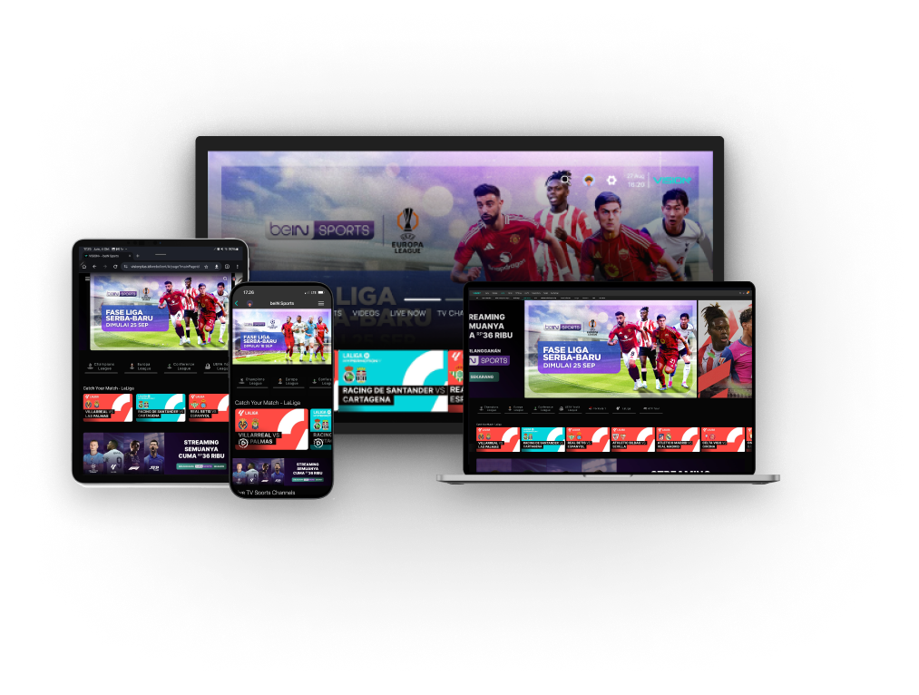Nonton Live Streaming beIN Sports di Vision+