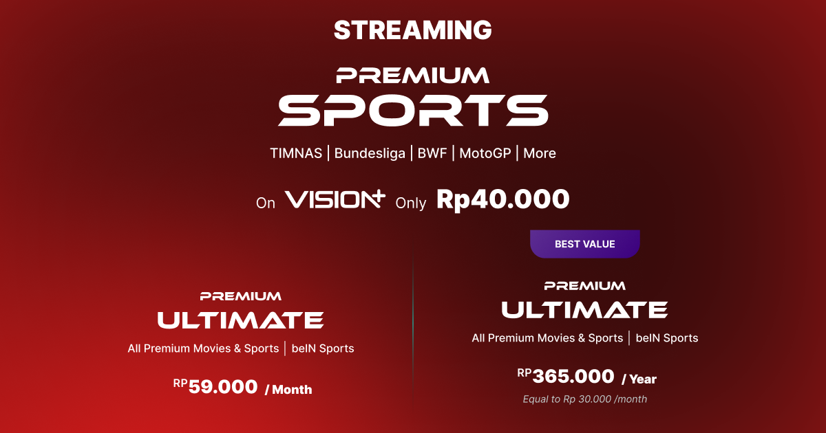 Streaming Timnas Indonesia di Vision+